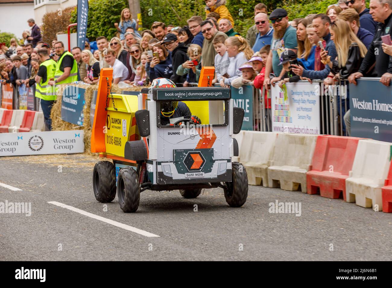 Great Dunmow Soap Box Race 2022 Stock Photo - Alamy