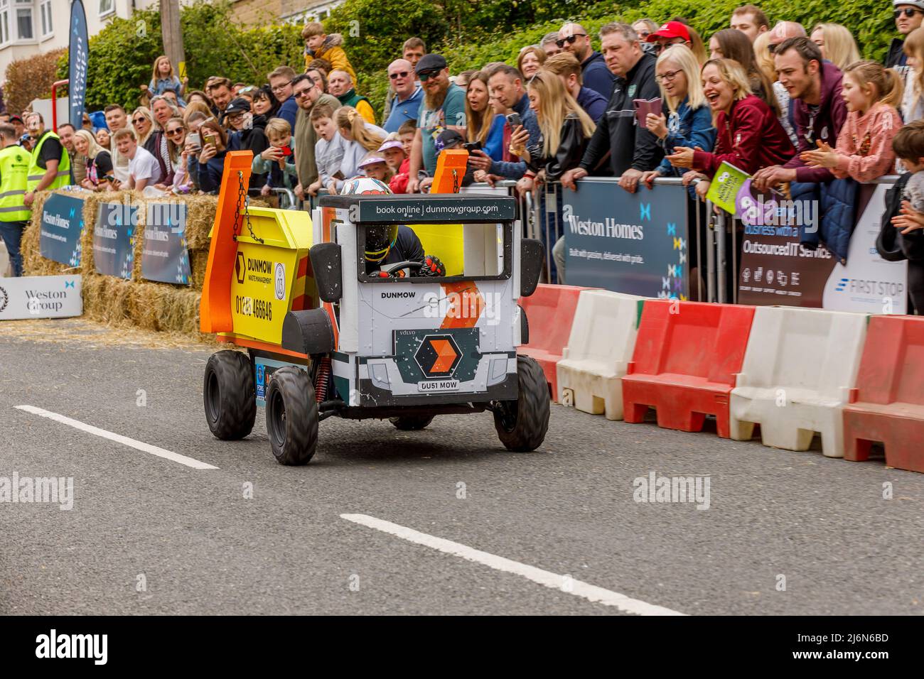 Great Dunmow Soap Box Race 2022 Stock Photo - Alamy