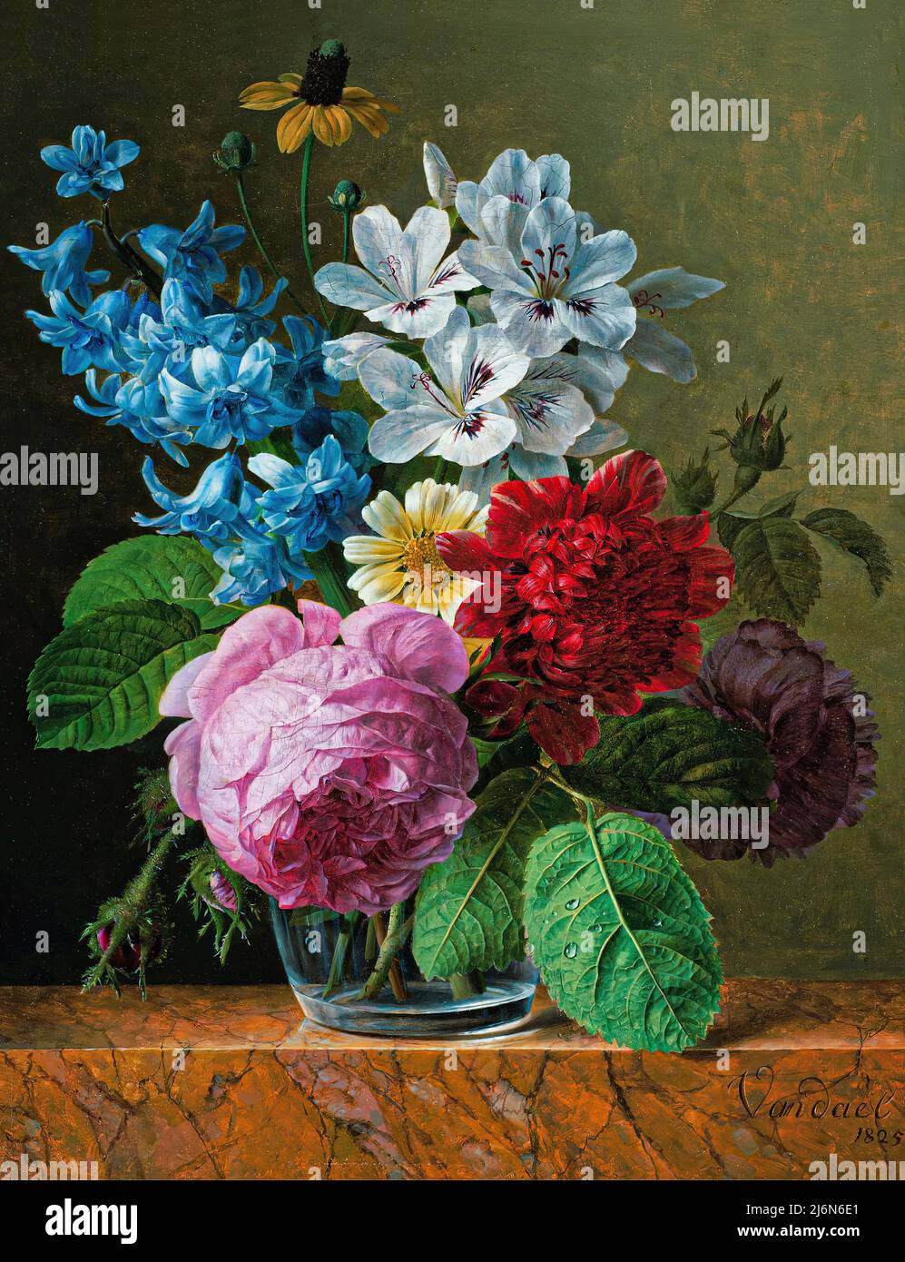 Classical painting bouquet hi-res stock photography and images - Alamy