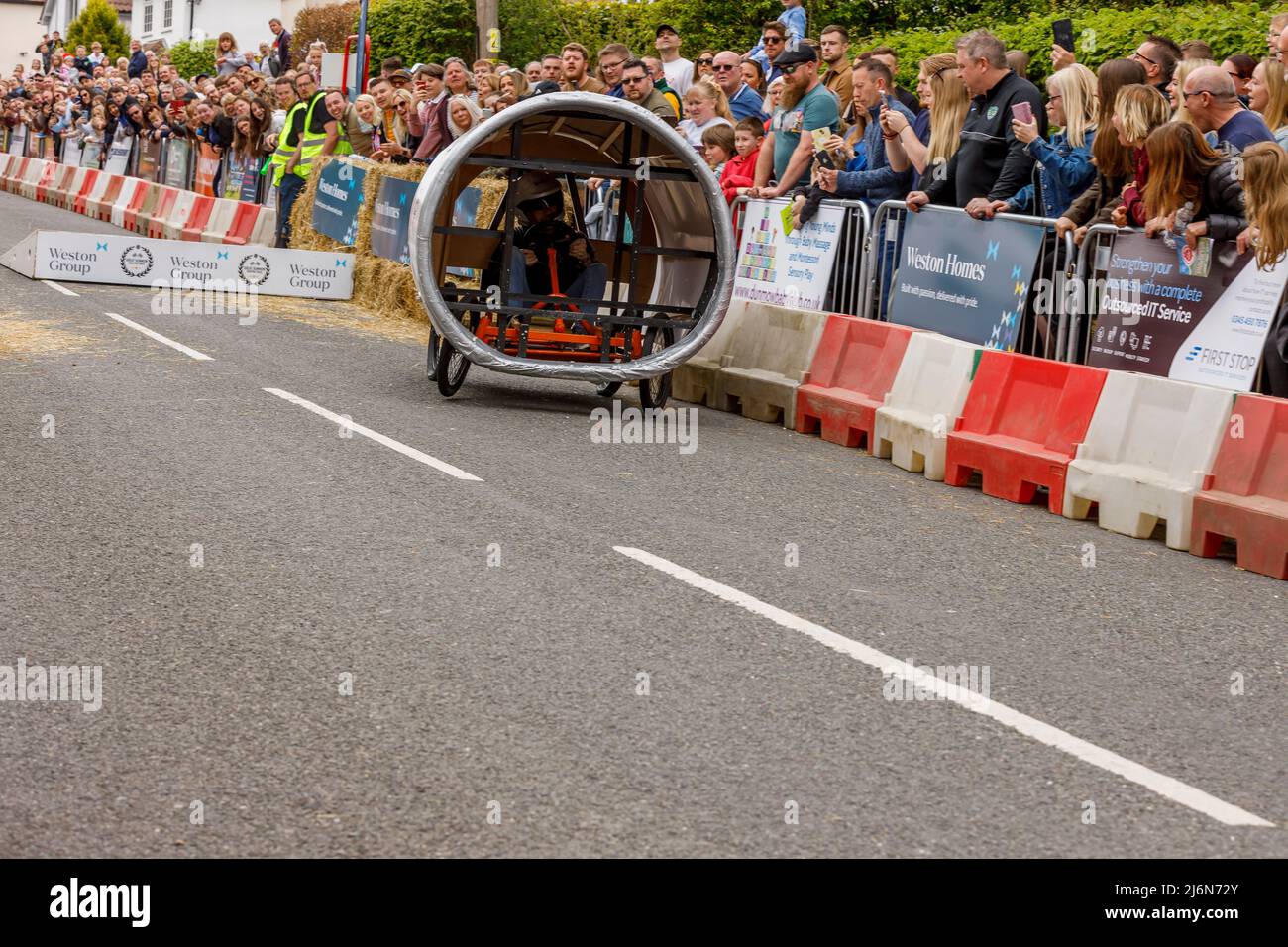 Great Dunmow Soap Box Race 2022 Stock Photo - Alamy
