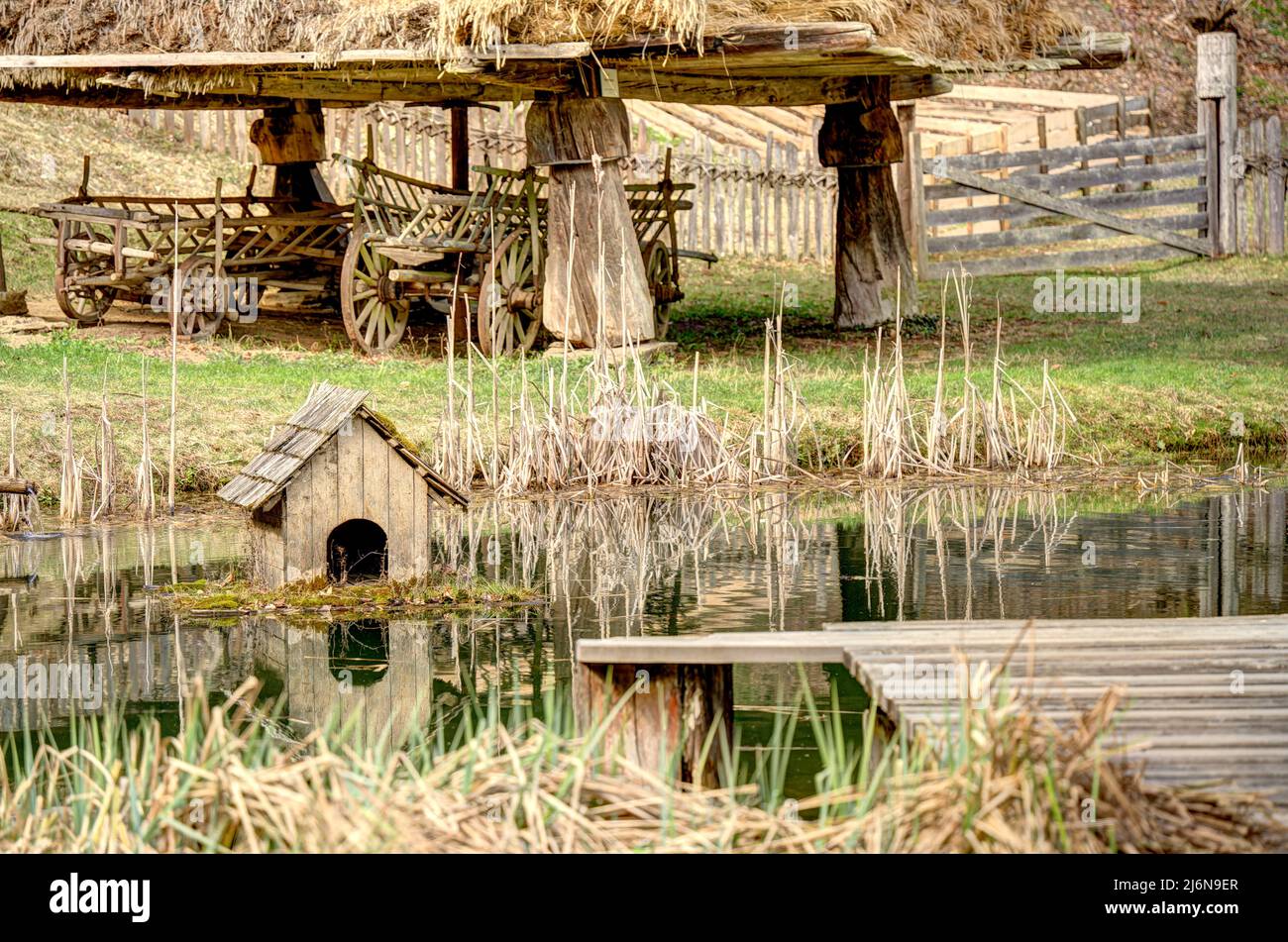 Traditional Austrian house, HDR Image Stock Photo - Alamy