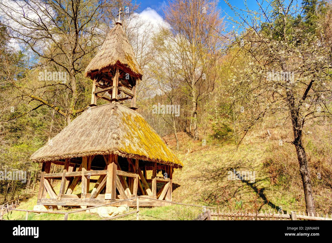 Traditional Austrian house, HDR Image Stock Photo - Alamy