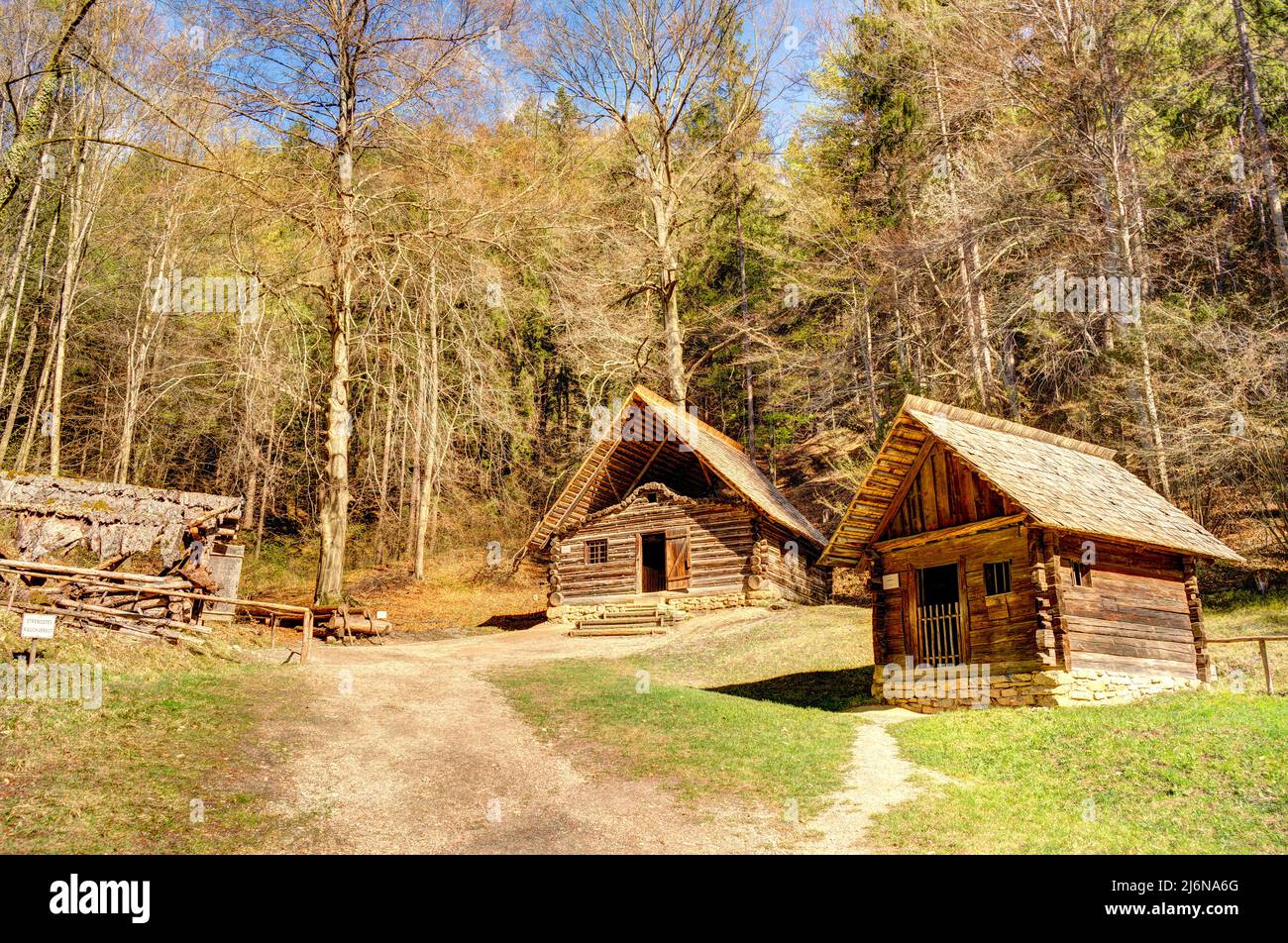 Traditional Austrian house, HDR Image Stock Photo - Alamy