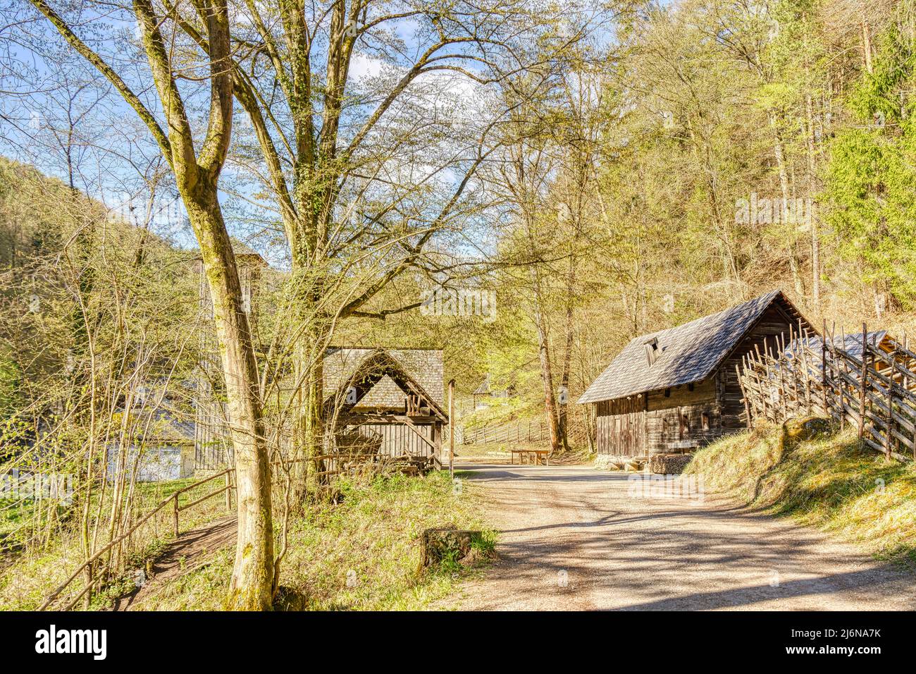 Traditional Austrian house, HDR Image Stock Photo - Alamy