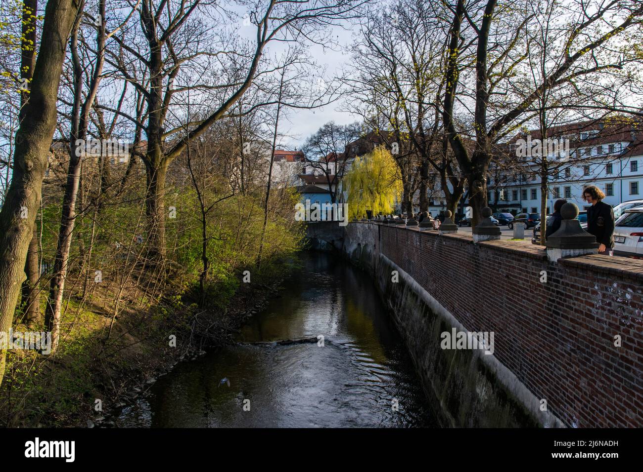 Water channel at Kampa Island, Prague Stock Photo - Alamy
