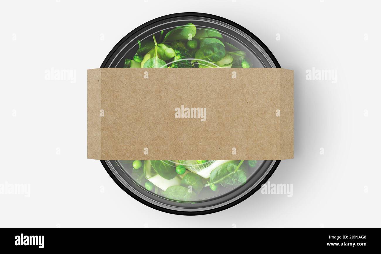 Mixed fruit salad plastic container hi-res stock photography and images ...