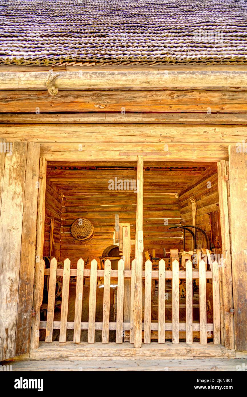Traditional Austrian house, HDR Image Stock Photo - Alamy