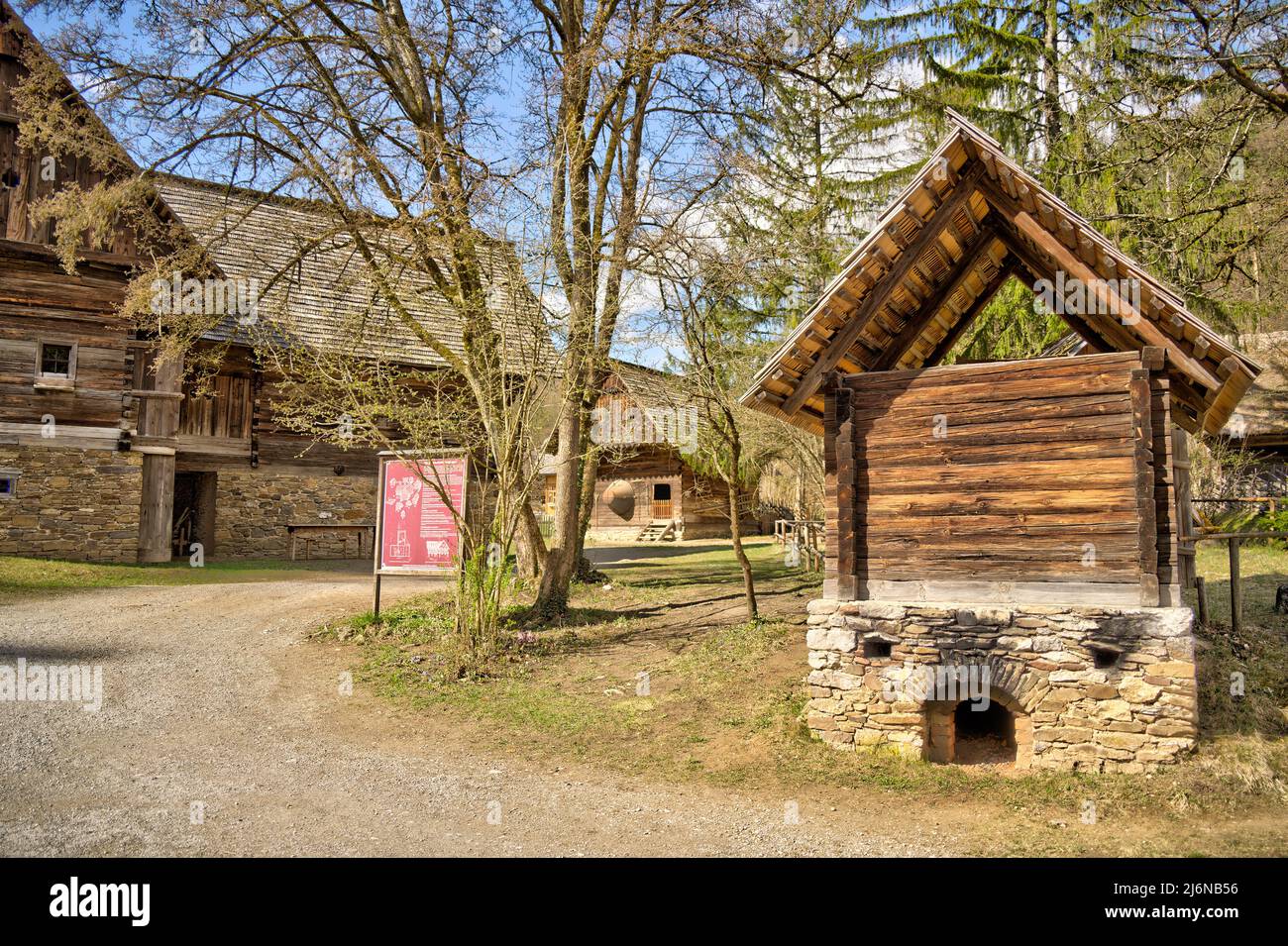 Traditional Austrian house, HDR Image Stock Photo - Alamy
