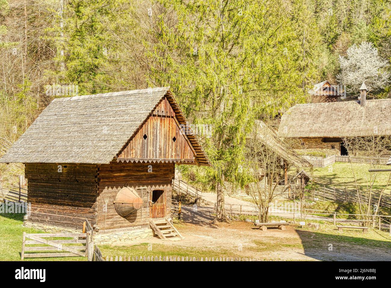 Traditional Austrian house, HDR Image Stock Photo - Alamy