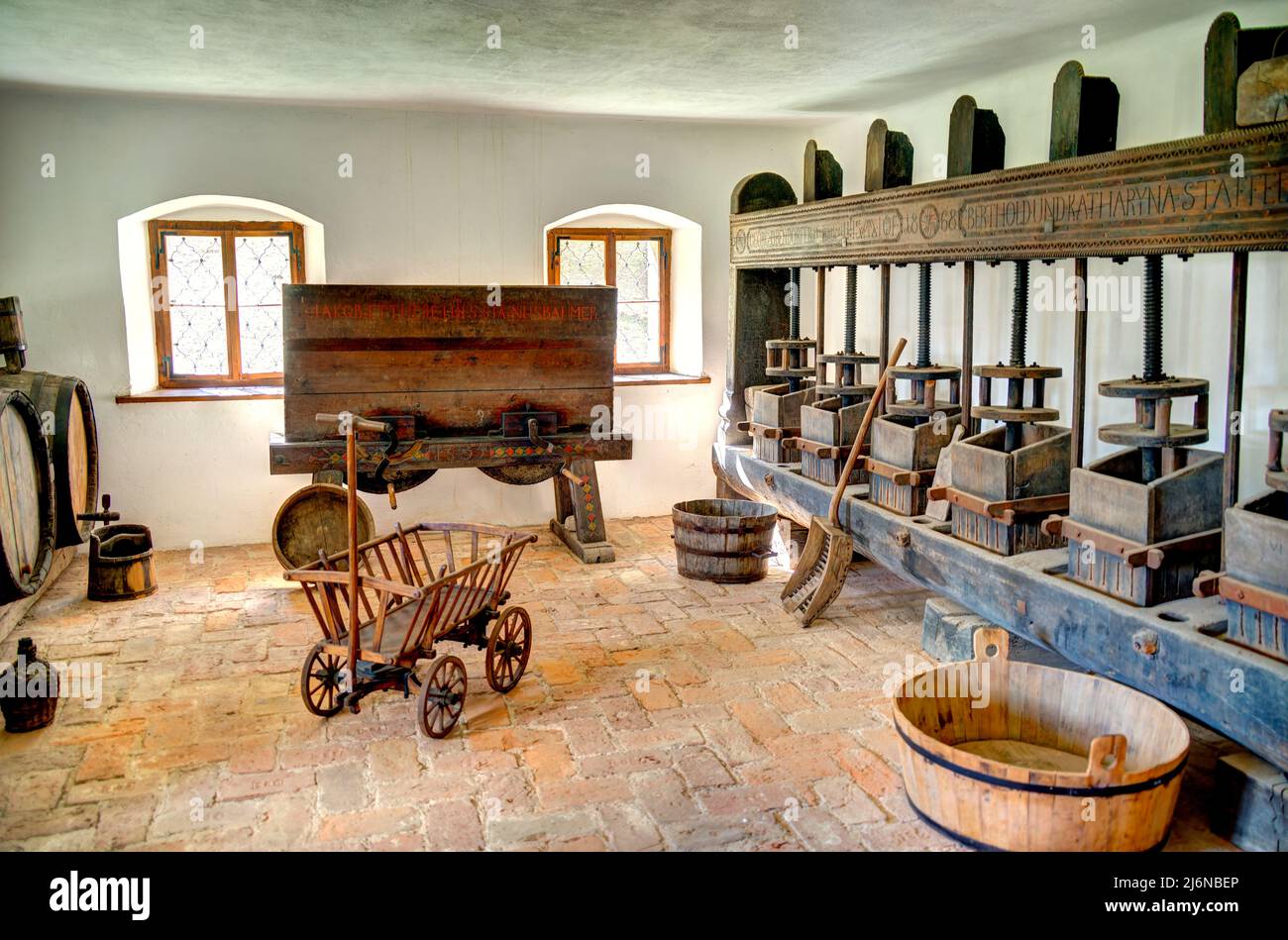 Traditional Austrian house, HDR Image Stock Photo - Alamy
