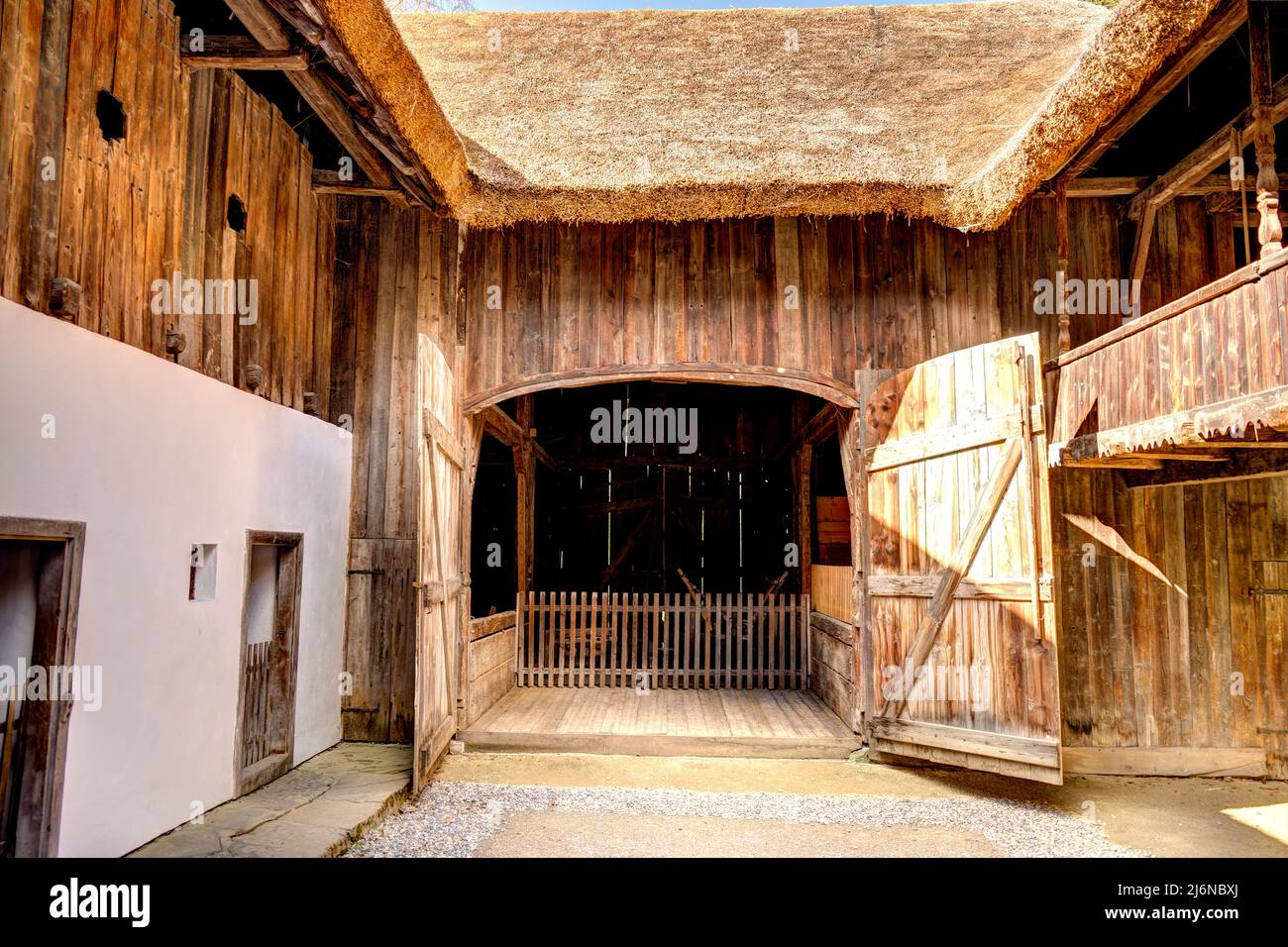 Traditional Austrian house, HDR Image Stock Photo - Alamy