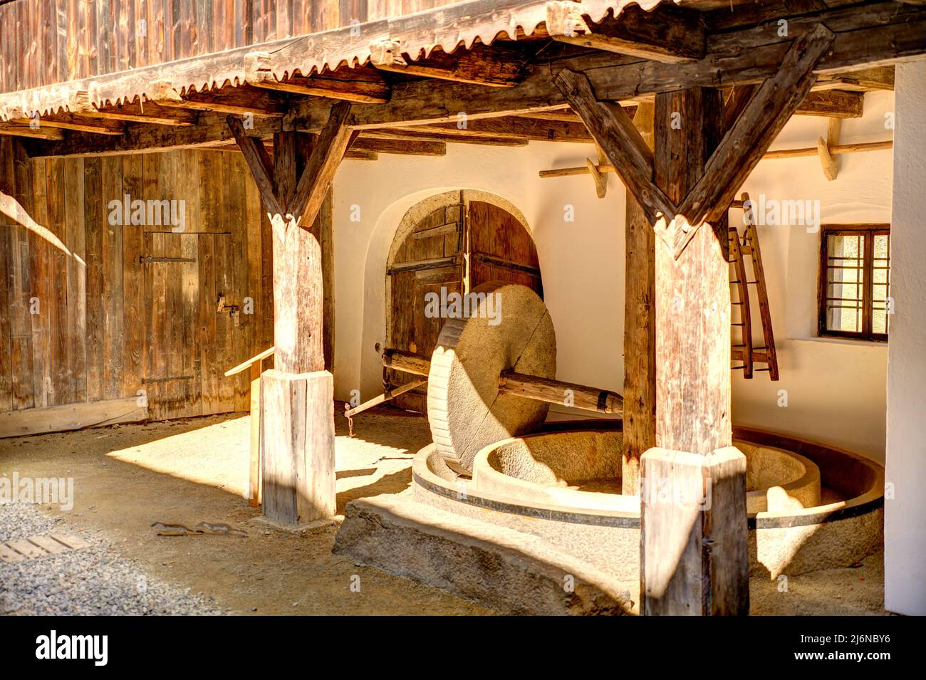 Traditional Austrian house, HDR Image Stock Photo - Alamy