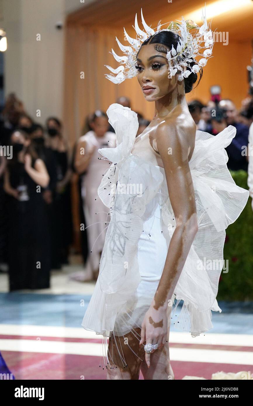 Winnie Harlow at arrivals for Met Gala Costume Institute Benefit and ...