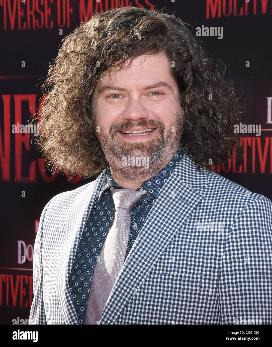 Los Angeles, USA. 02nd May, 2022. Eric Carroll arrives at the Marvel ...