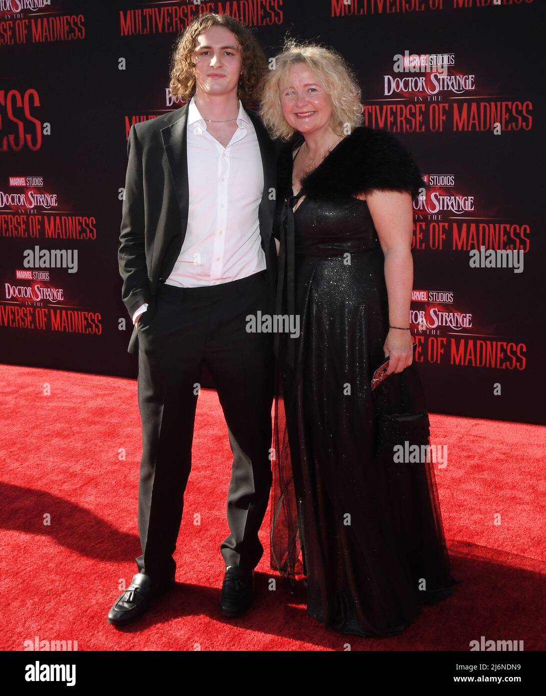 Los Angeles, USA. 02nd May, 2022. (L-R) Charlie Morton and Mom arrives ...
