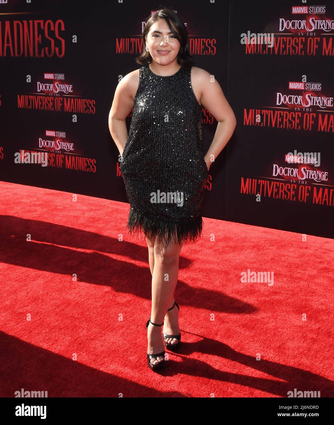 Emily Uribe arrives at the Marvel Studios' DOCTOR STRANGE IN THE ...