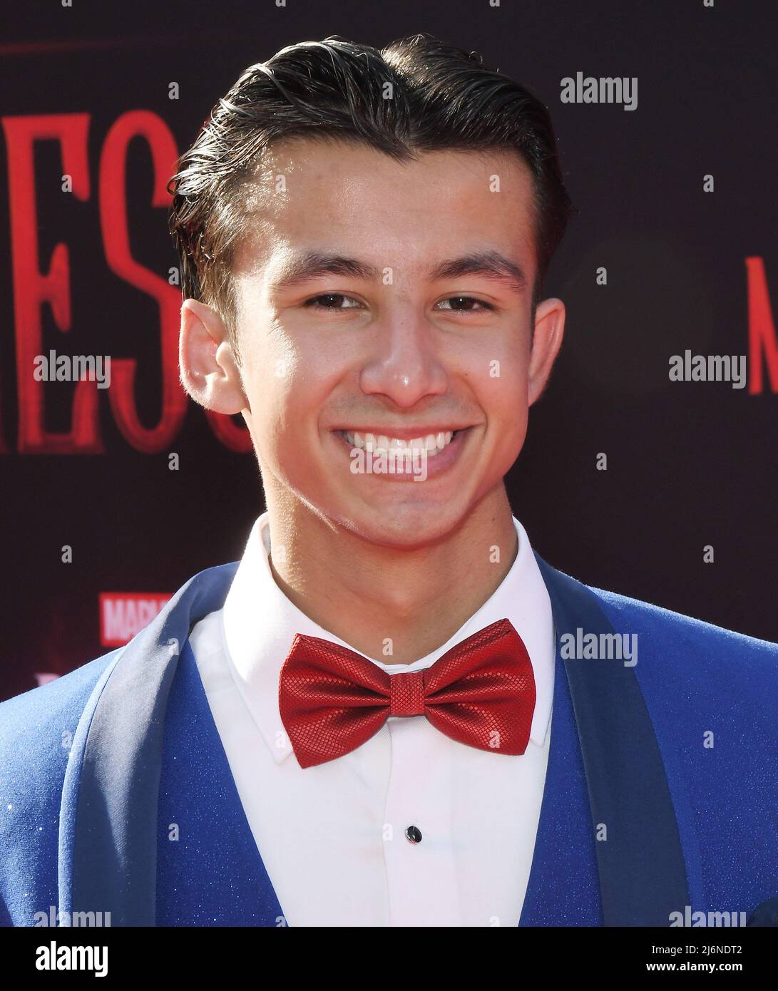 Los Angeles, USA. 02nd May, 2022. Matt Ramos arrives at the Marvel ...