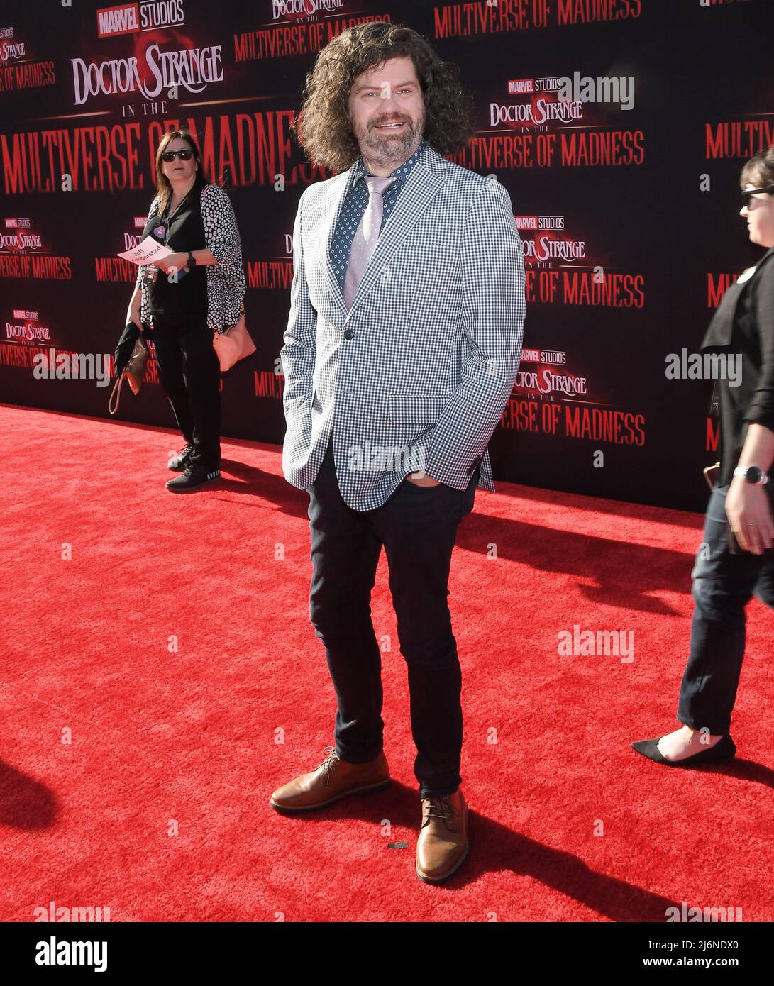 Eric Carroll arrives at the Marvel Studios' DOCTOR STRANGE IN THE MULTIVERSE OF MADNESS Premiere ...