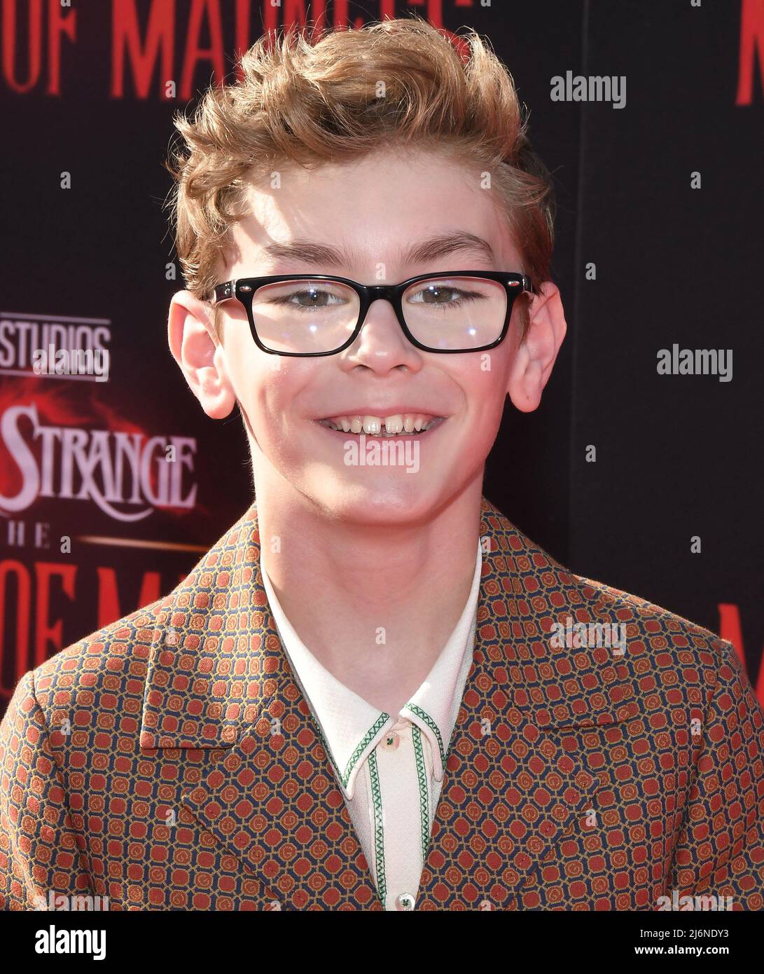 Julian Hilliard arrives at the Marvel Studios' DOCTOR STRANGE IN THE ...