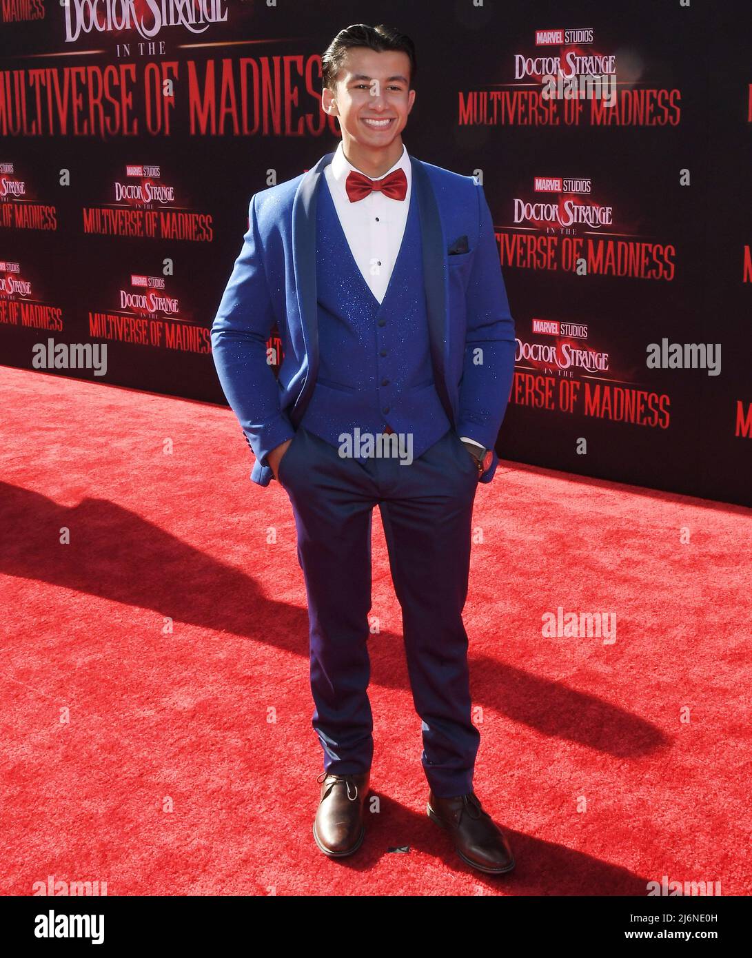 Matt Ramos arrives at the Marvel Studios' DOCTOR STRANGE IN THE ...