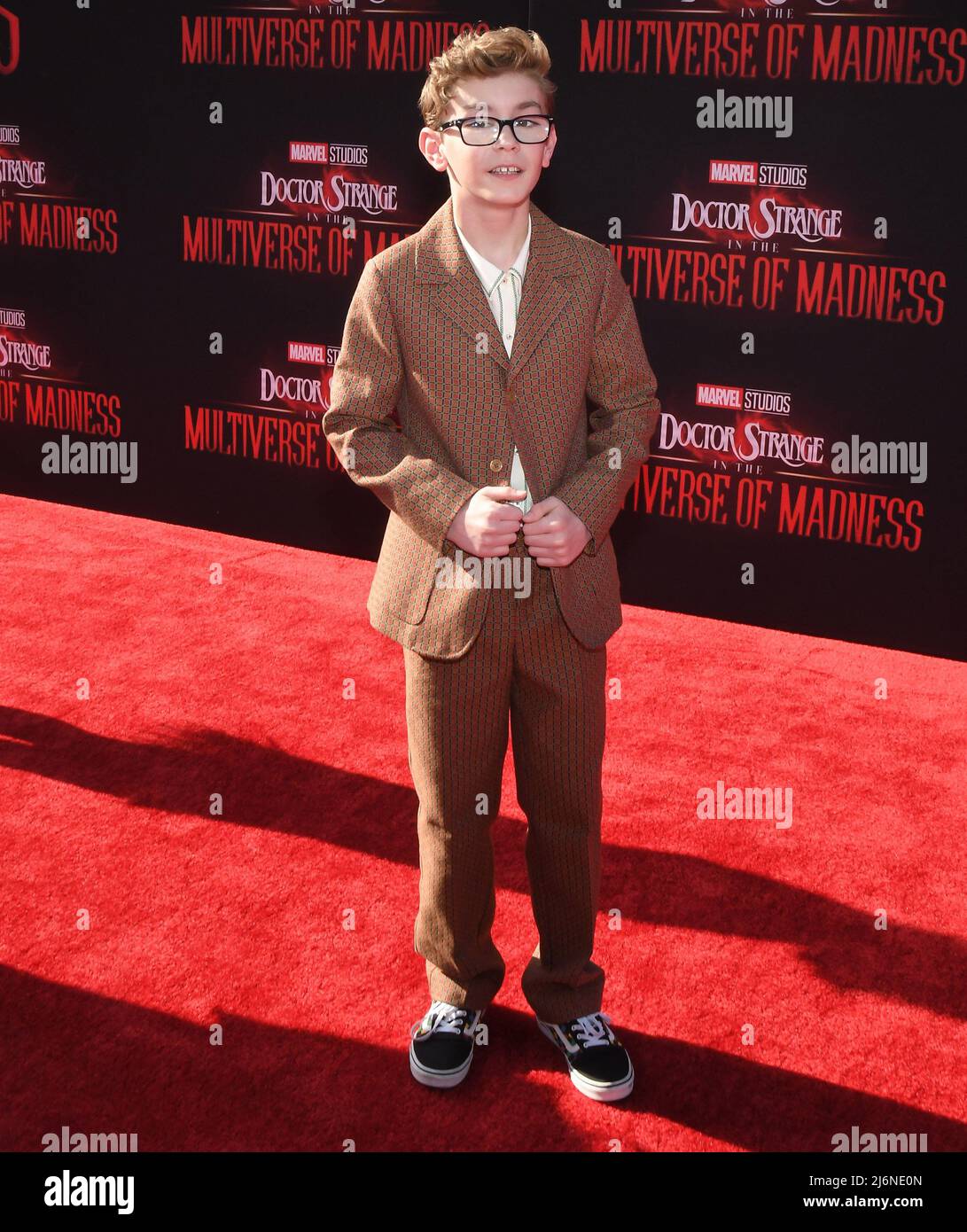 Julian Hilliard arrives at the Marvel Studios' DOCTOR STRANGE IN THE ...