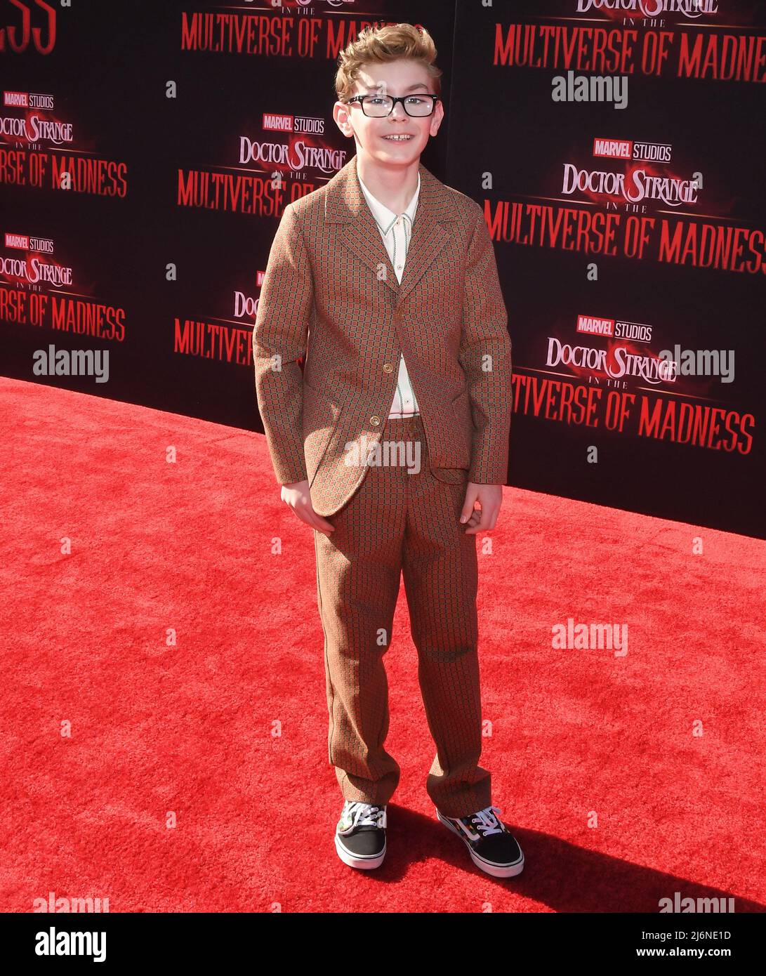 Julian Hilliard arrives at the Marvel Studios' DOCTOR STRANGE IN THE ...