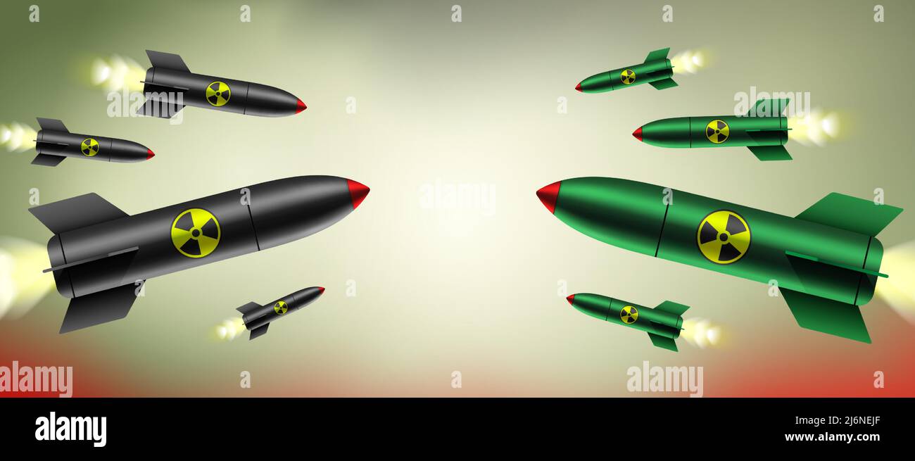 Radioactive rocket icon in Stock Vector Images - Alamy