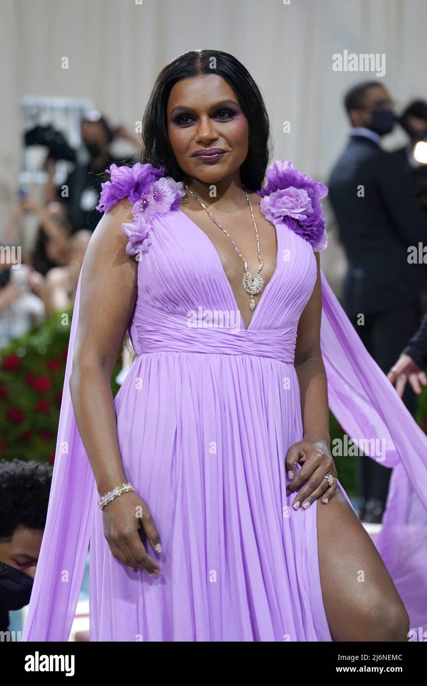 Mindy Kaling at arrivals for Met Gala Costume Institute Benefit and ...