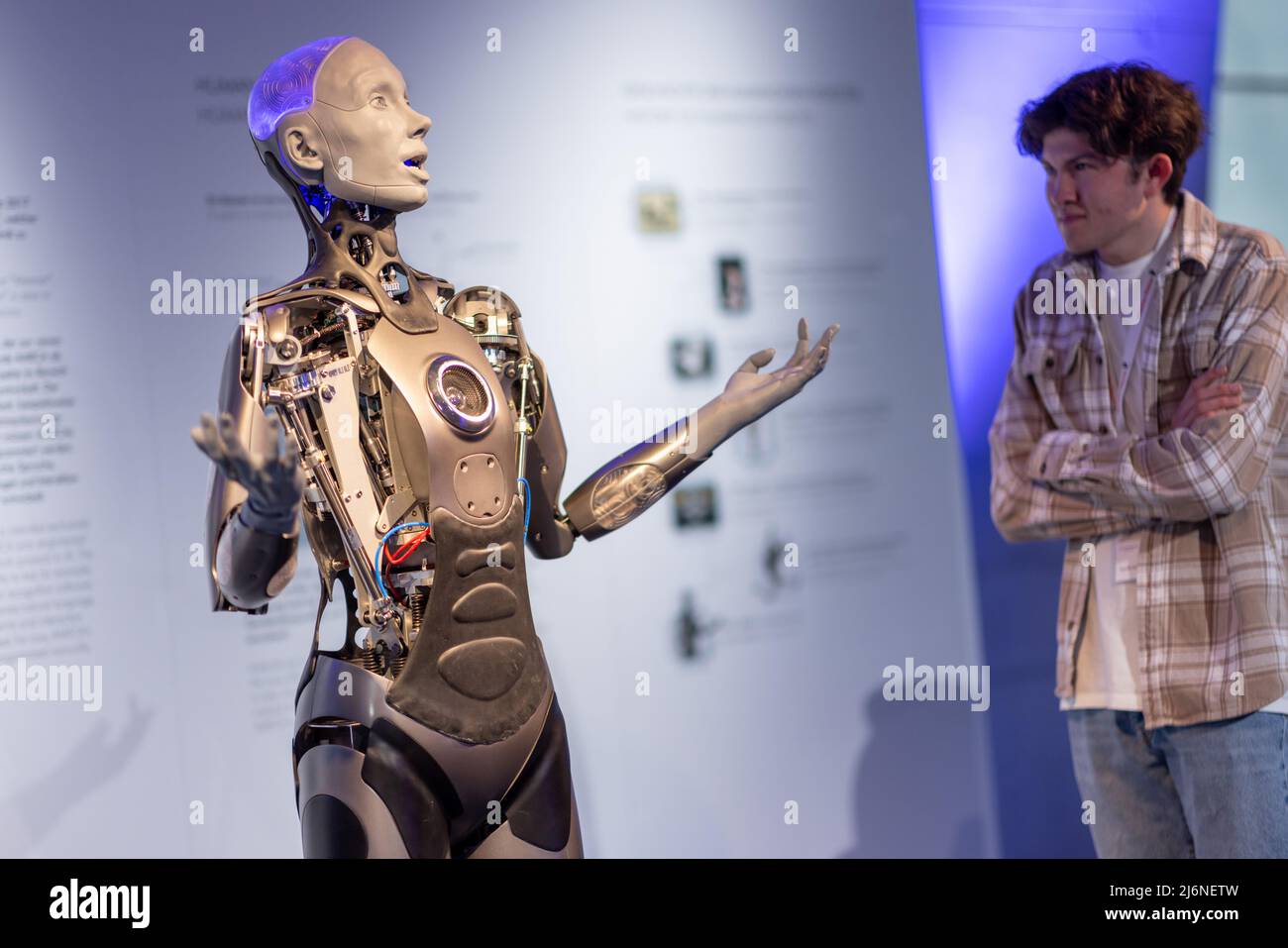 Ameca the humanoid robot hi-res stock photography and images - Alamy