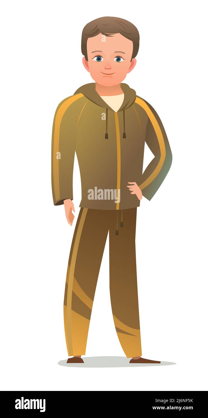 Teen tracksuit Stock Vector Images - Alamy