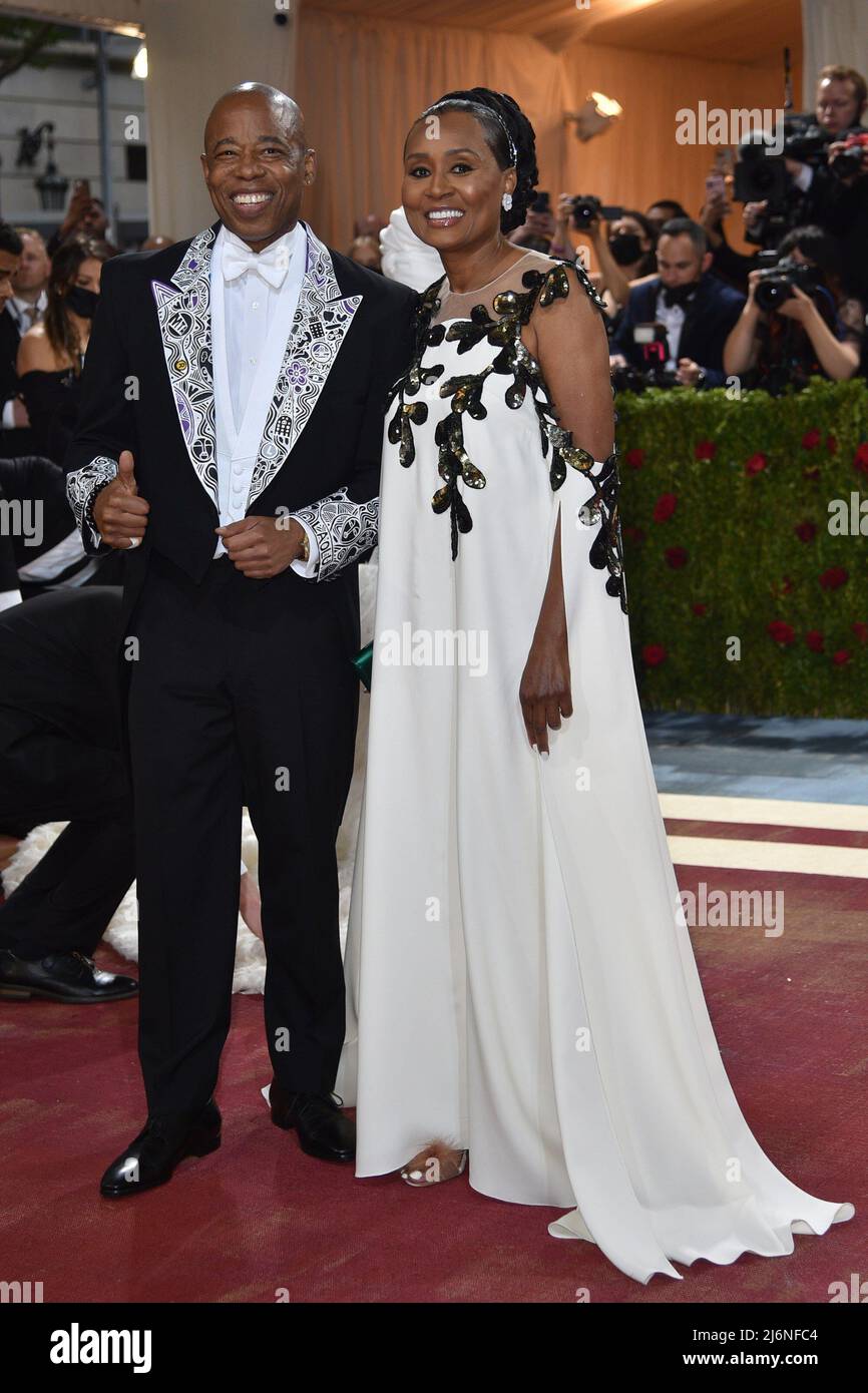 New York, NY, USA. 2nd May, 2022. Eric Adams, Tracey Collins at ...