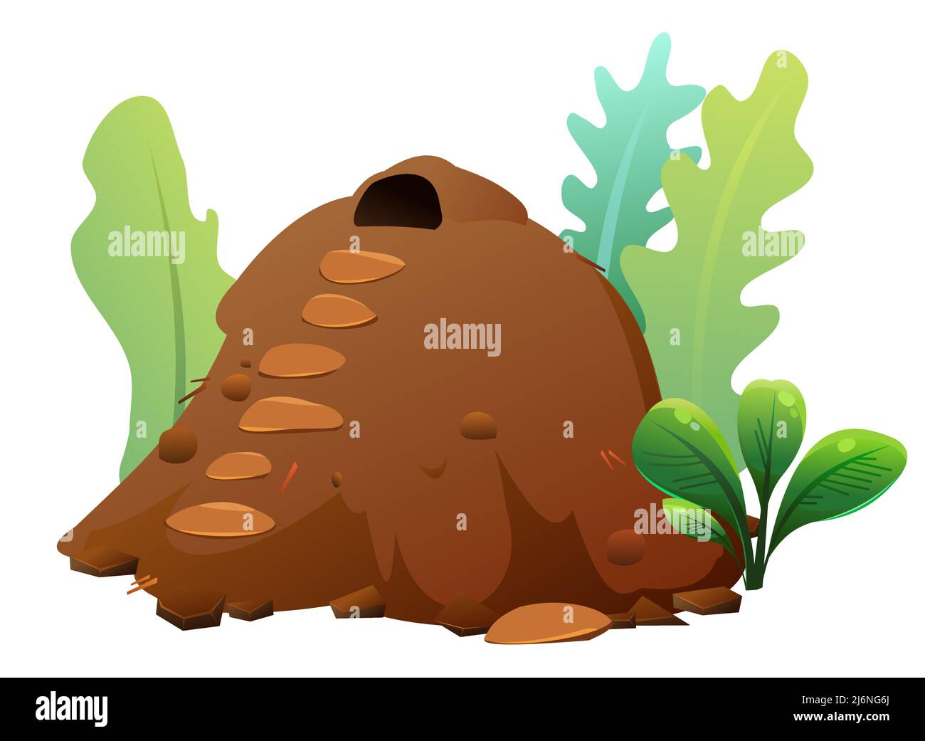 Anthill detail Stock Vector Images - Alamy
