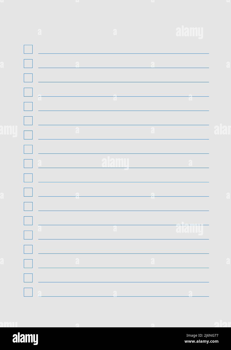 Graph paper. Printable To do list with check boxes, checklist, grid ...