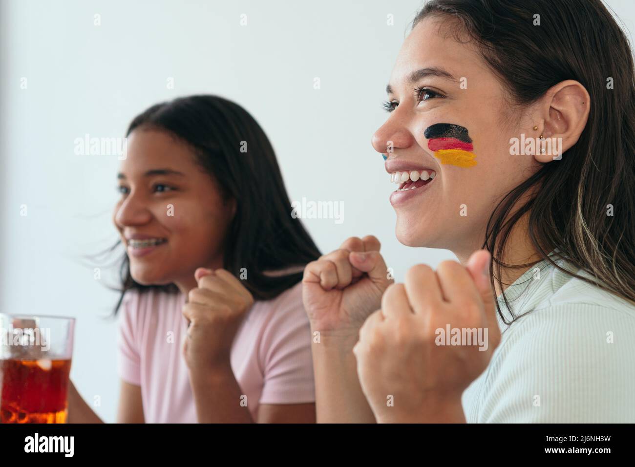Friends playing soccer germany hi-res stock photography and images - Alamy