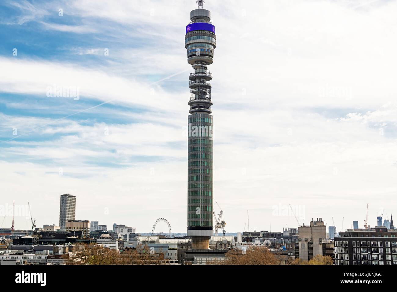 The BT Tower in London England Stock Photo - Alamy
