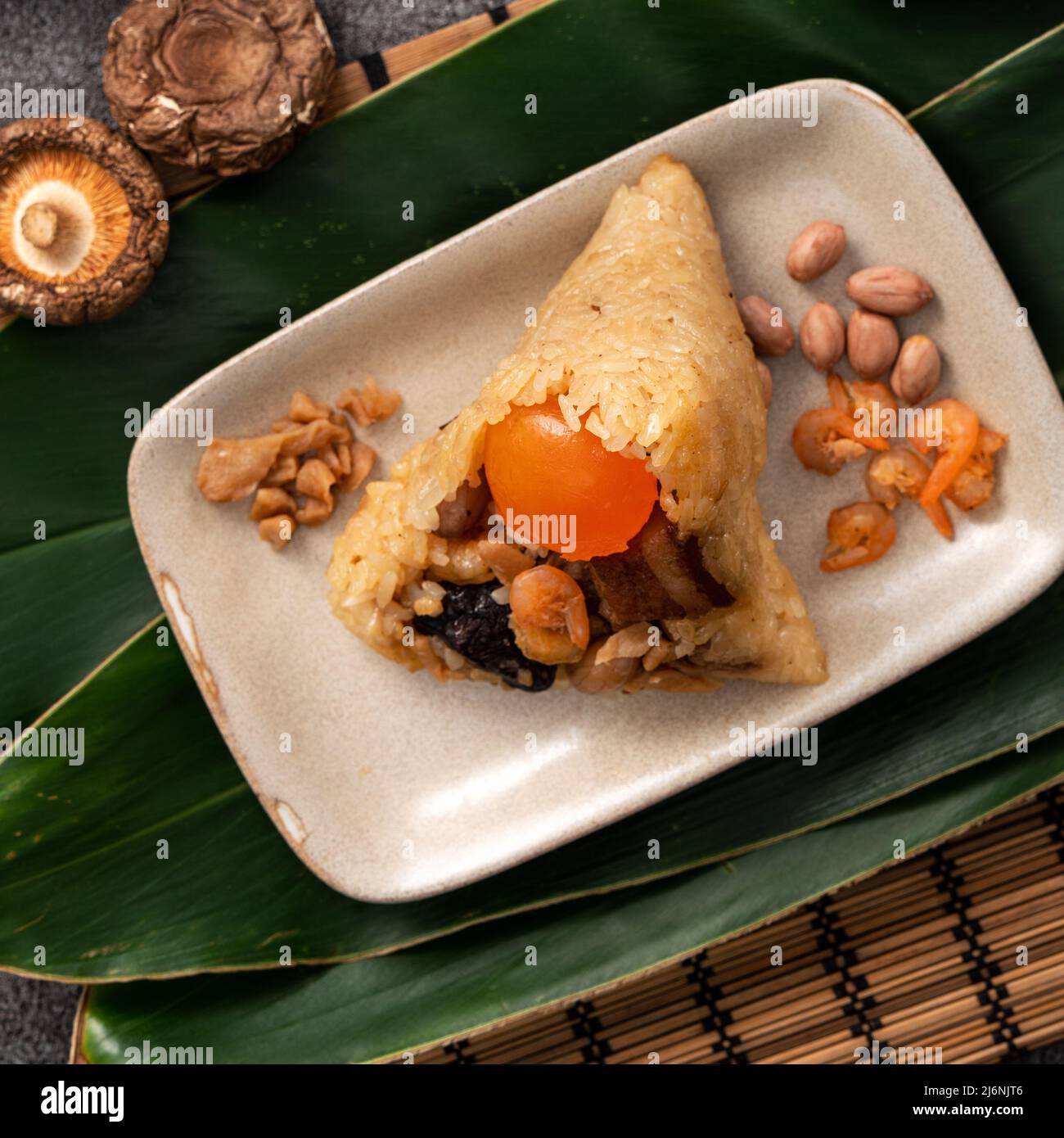 Zongzi, rice dumpling for Chinese traditional Dragon Boat Festival ...