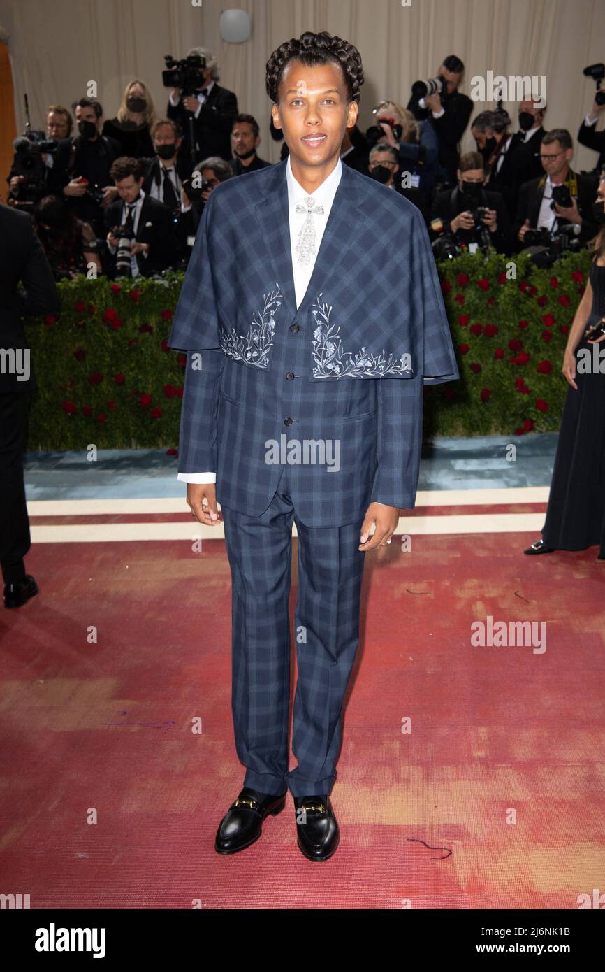 Stromae attends The 2022 Met Gala Celebrating "In America: An Anthology ...