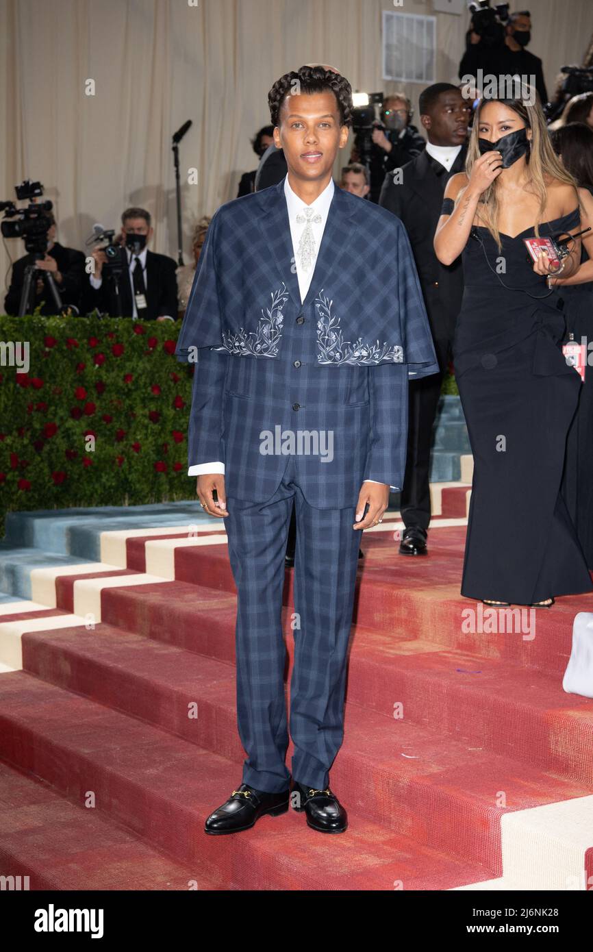 Stromae attends The 2022 Met Gala Celebrating "In America: An Anthology ...