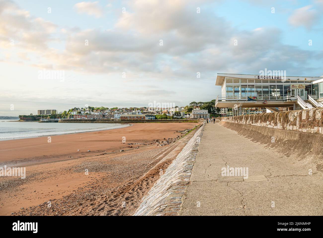 Paignton Seafront and Beach, Torbay, Devon, England, UK Stock Photo - Alamy