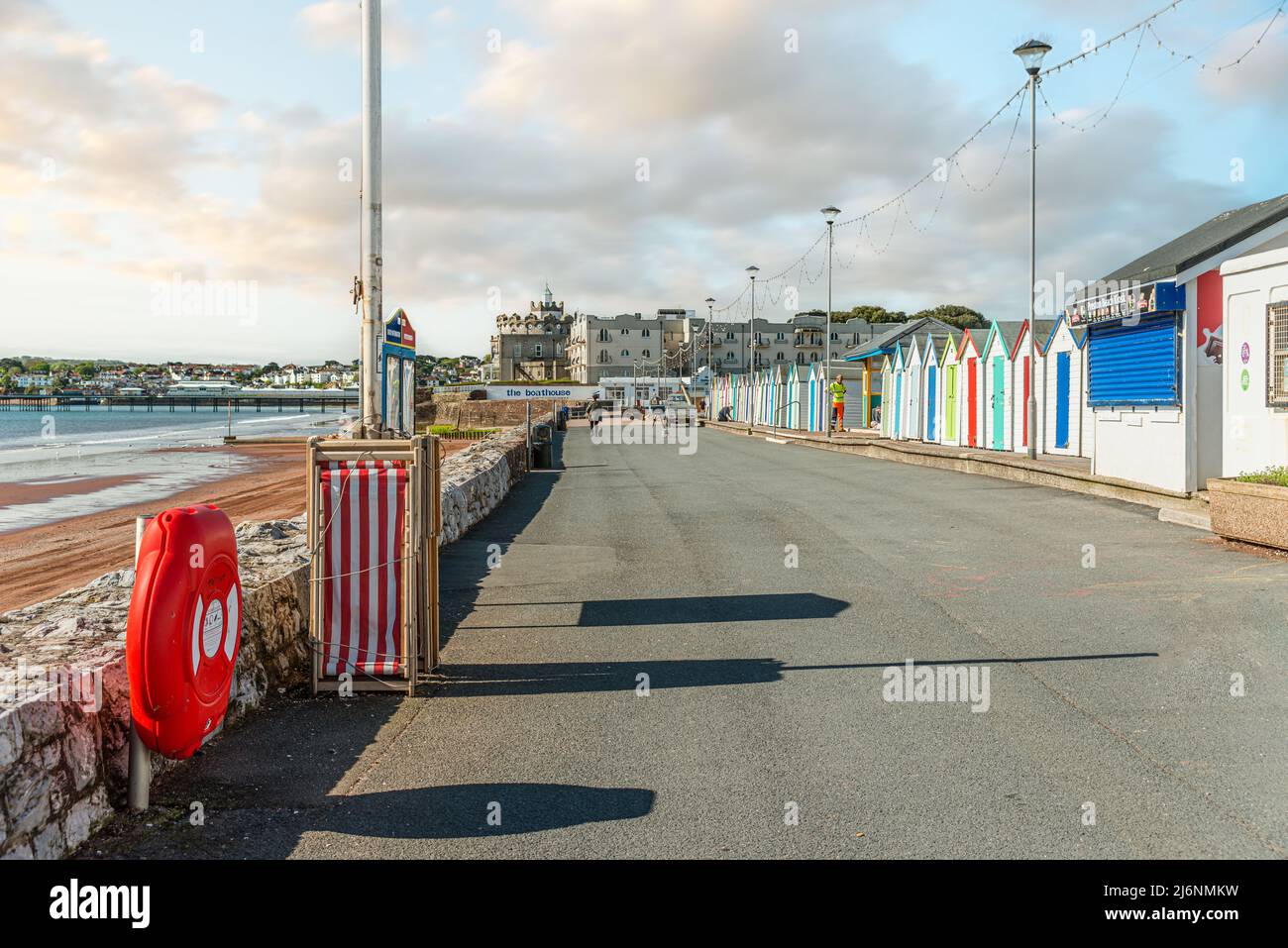 Paignton Seafront and Beach, Torbay, Devon, England, UK Stock Photo - Alamy