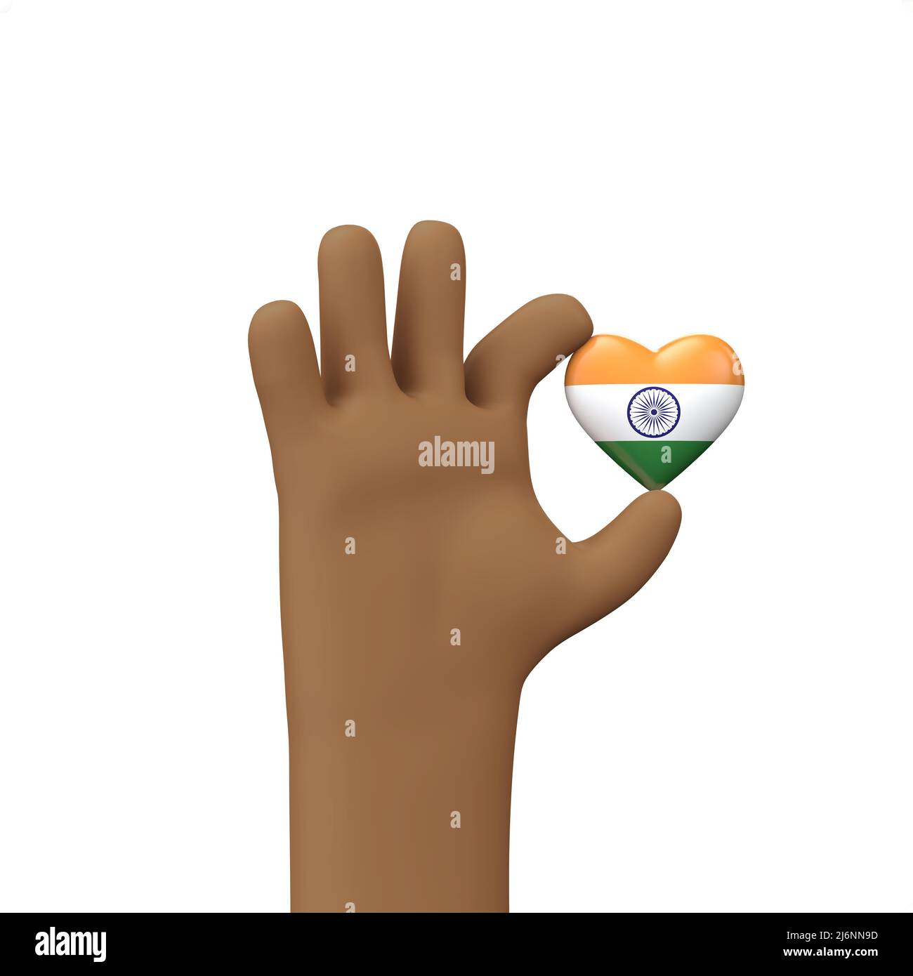 India hand symbol hi-res stock photography and images - Alamy
