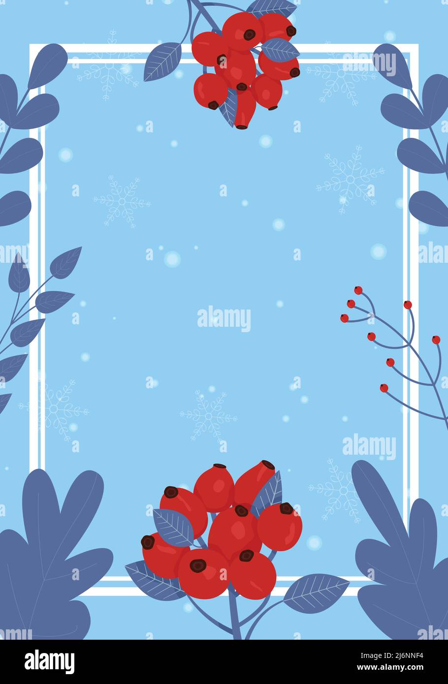 New Year 2022 card. Winter card design illustration for greetings ...