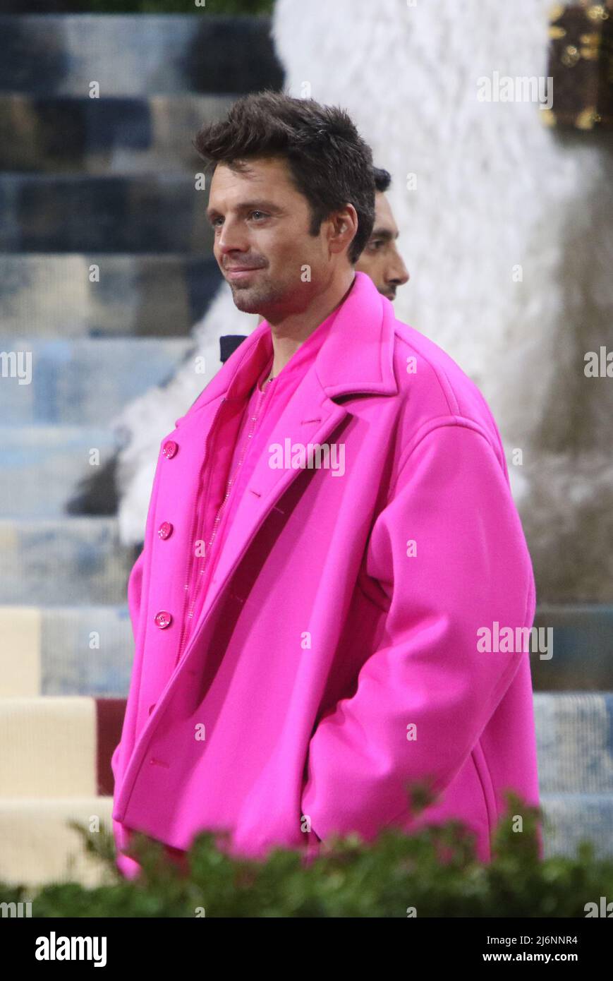 NEW YORK, NEW YORK - MAY 02: Sebastian Stan at The 2022 Met Gala ...