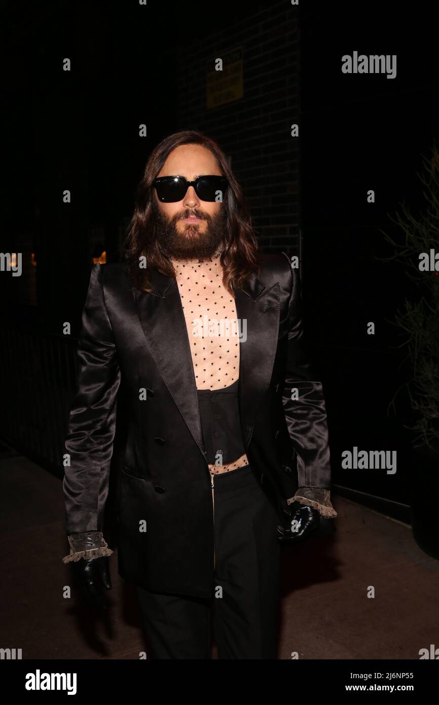 Jared Leto - Arrivals - The Met Gala Boom Boom Room Afterparty Hosted ...