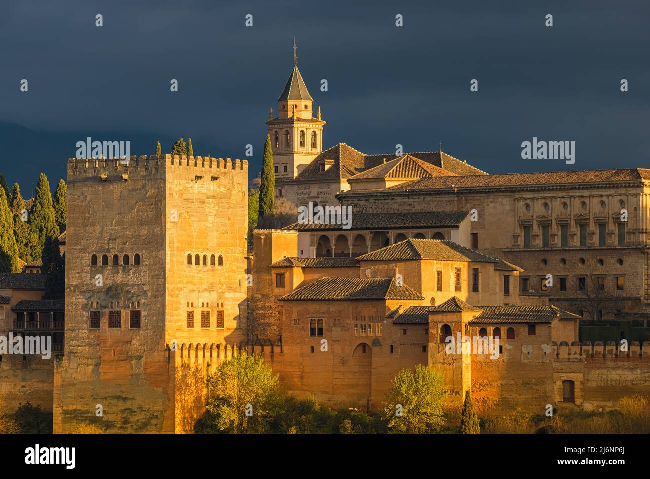 The Alhambra is a palace and fortress complex located in Granada ...