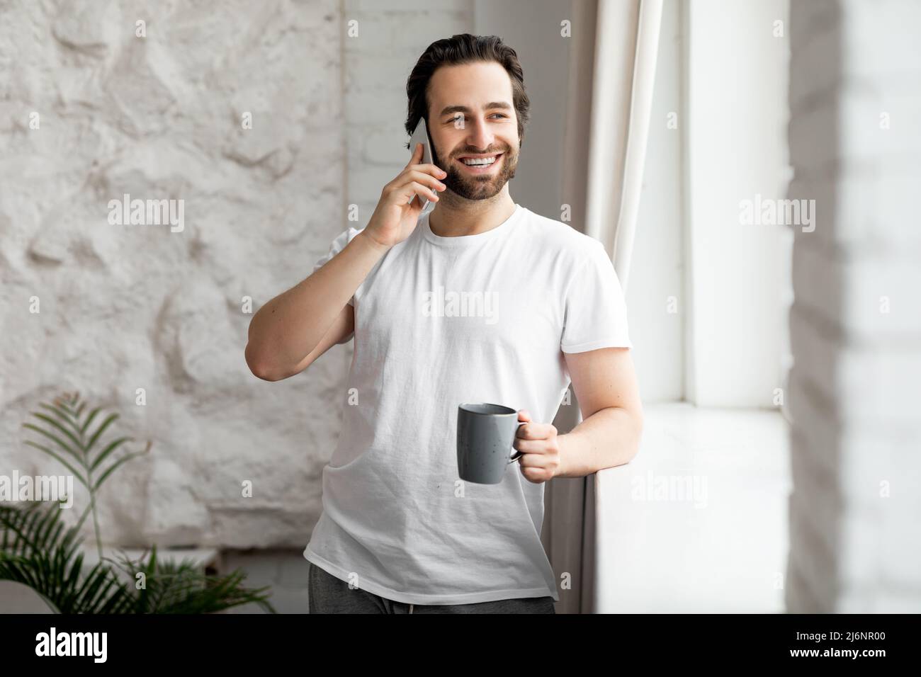 Well rested young man hi-res stock photography and images - Alamy
