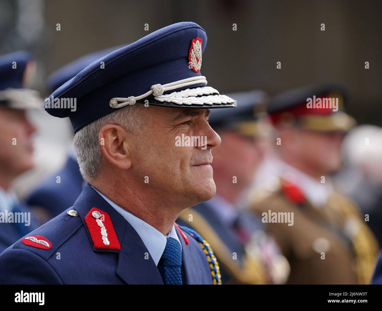 Chief of Defence Forces Lt Gen Sean Clancy during a ceremony marking ...