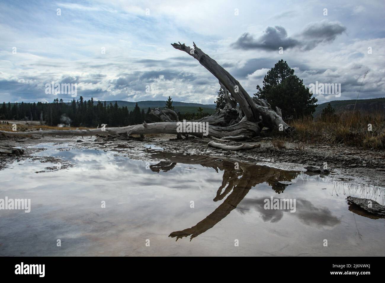 Classic Landscapes of the USA - The Yellowstone Tectonic Basin Stock ...