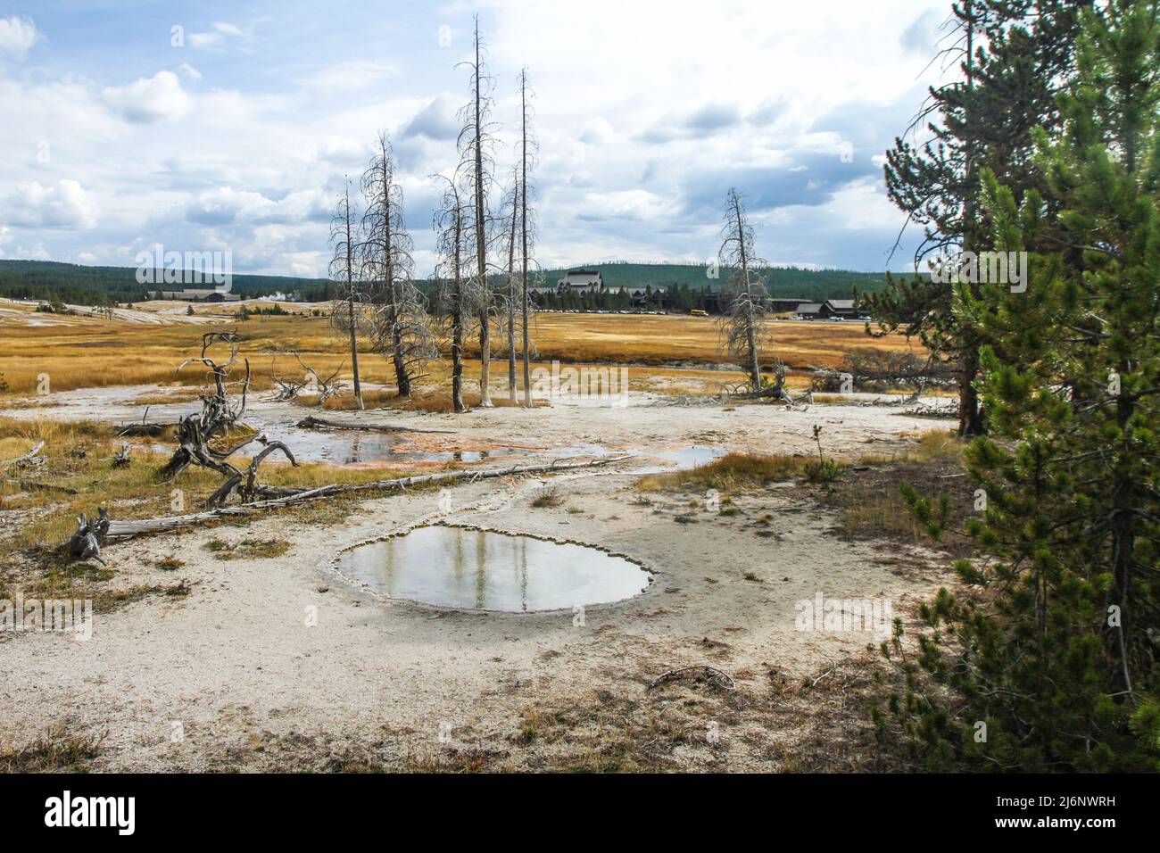 Classic Landscapes of the USA - The Yellowstone Tectonic Basin Stock ...