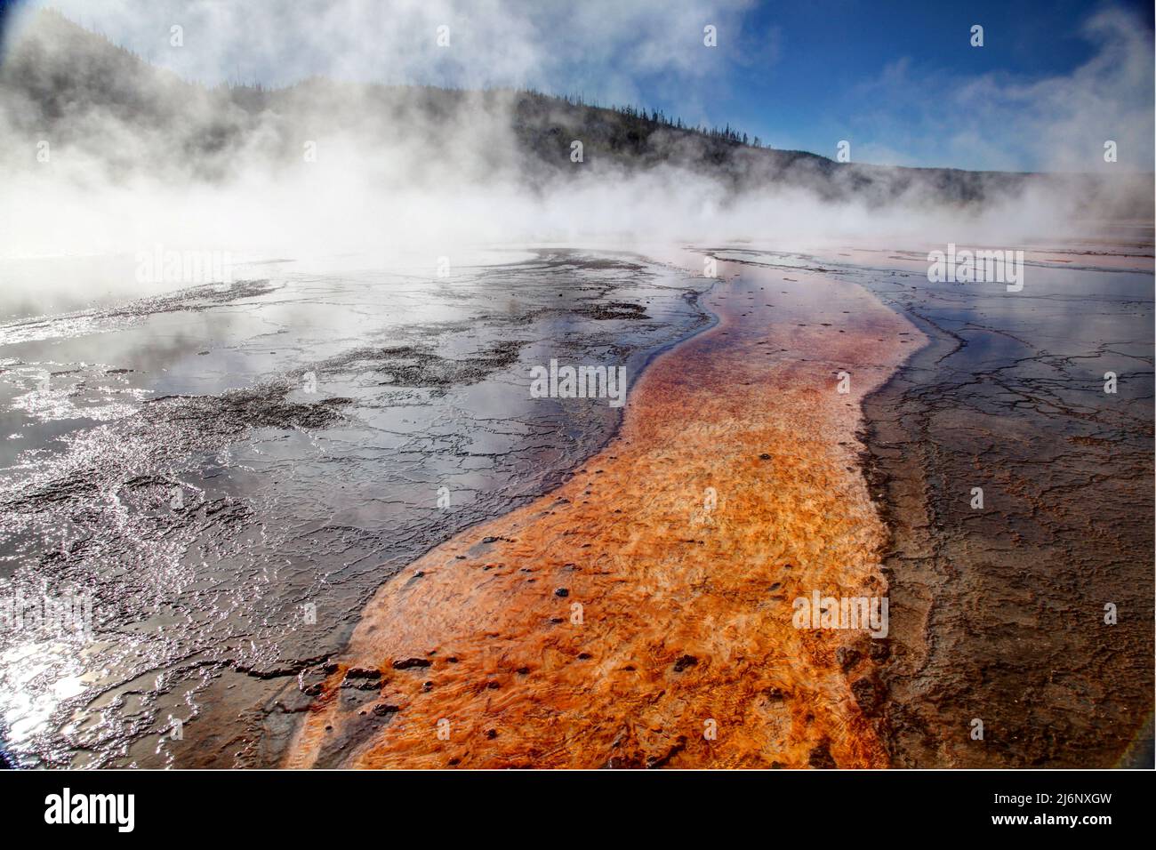 Classic Landscapes of the USA - The Yellowstone Tectonic Basin Stock ...